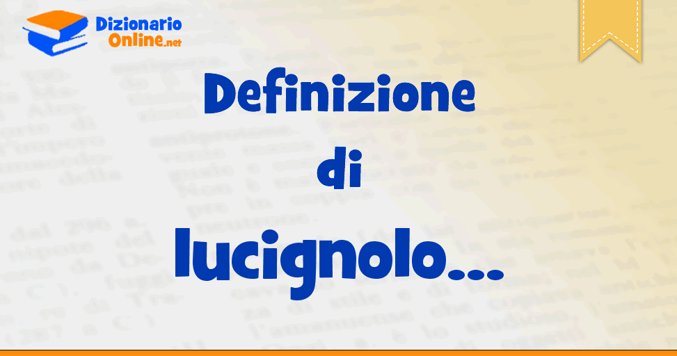 Lucignolo Significato